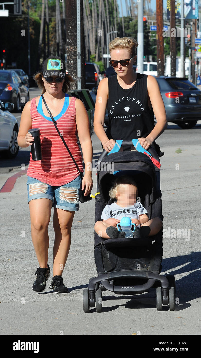 Malin akerman and sebastian zincone hi-res stock photography and images ...