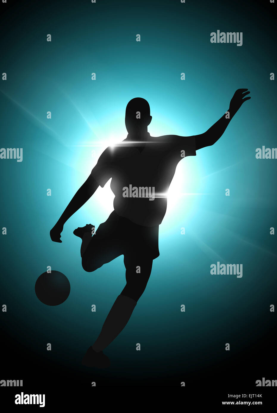 Abstract soccer or football background with empty space Stock Photo - Alamy