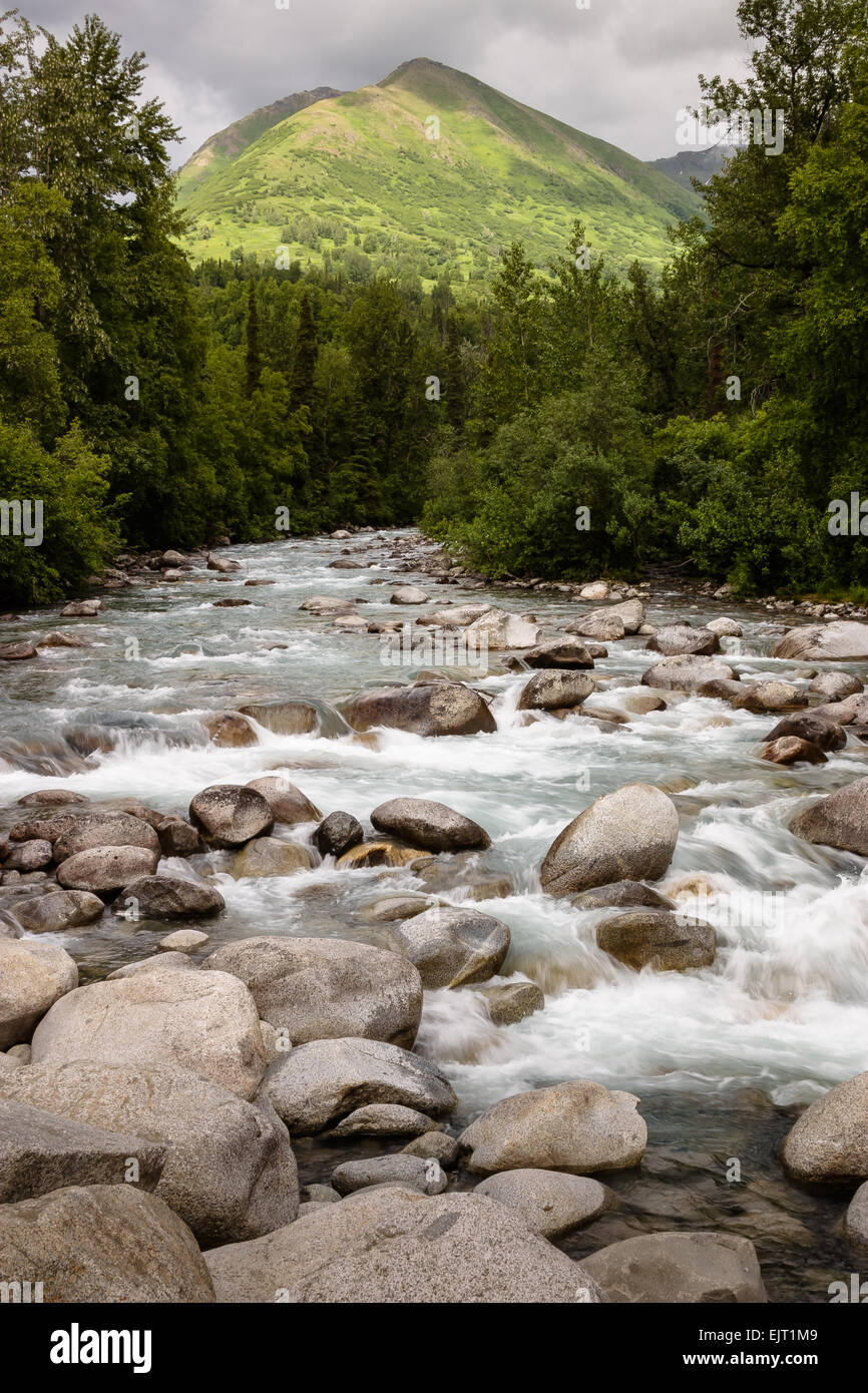 Little Susitna River, Mat-Su Valley, Alaska Stock Photo - Alamy