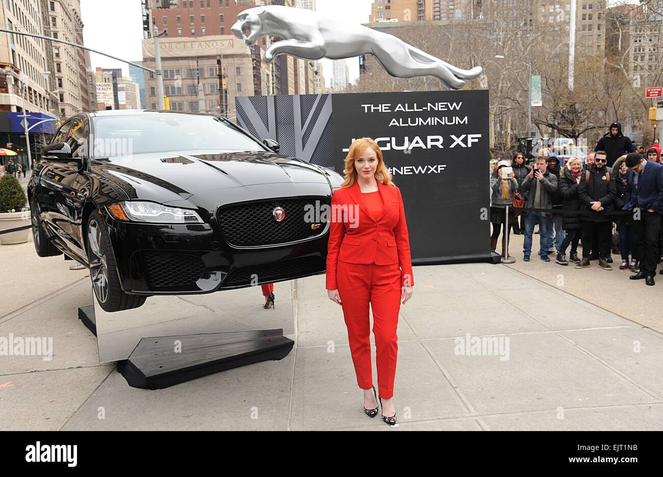 New York, NY, USA. 31st Mar, 2015. Christina Hendricks at a public ...