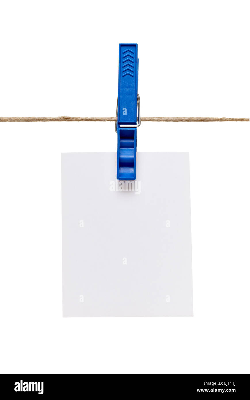 Clothes peg label hi-res stock photography and images - Alamy