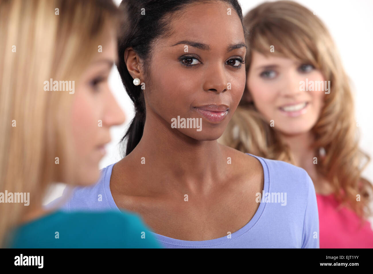 A group of young ladies Stock Photo - Alamy