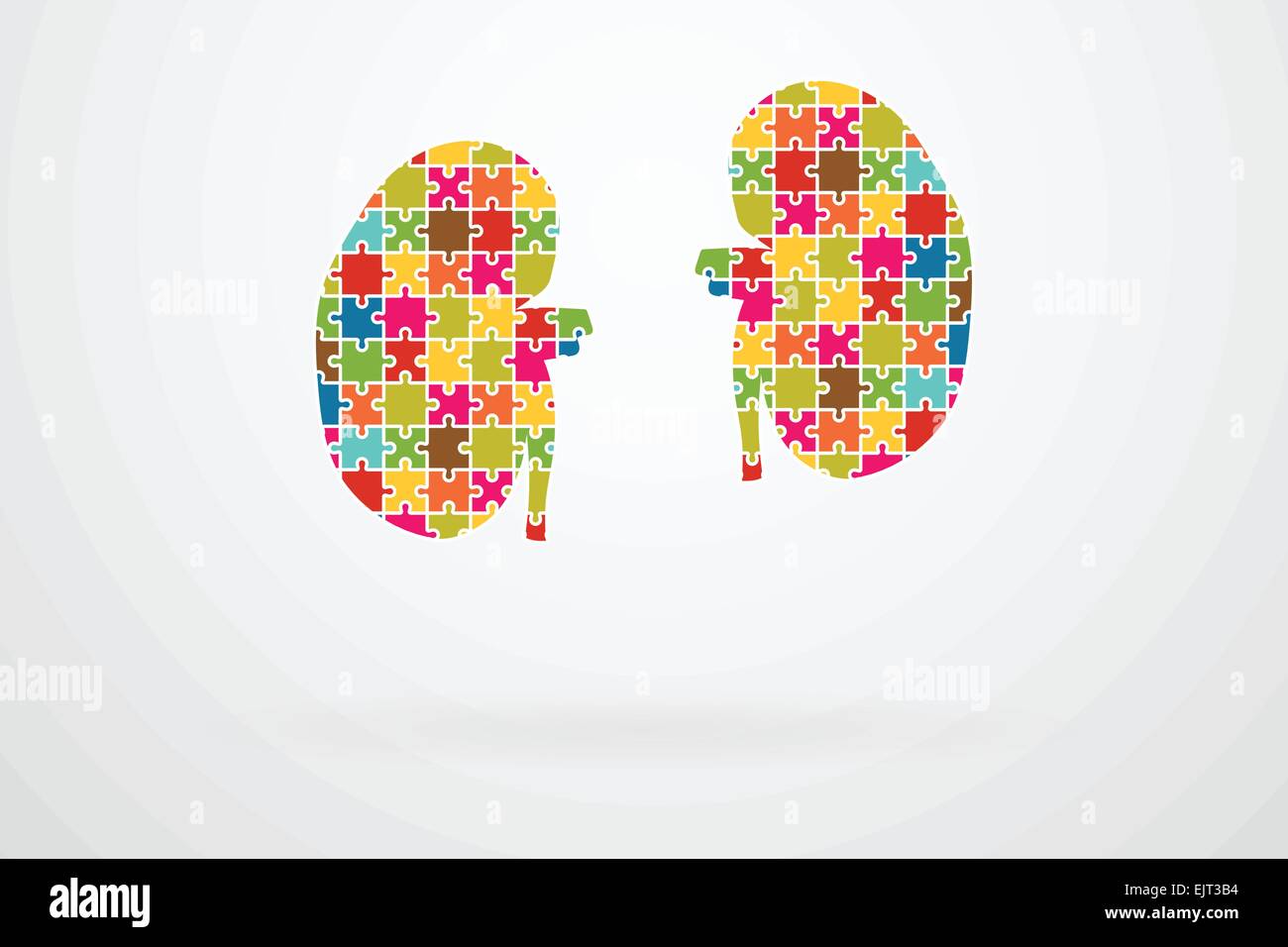 Human kidneys pain symbol Stock Vector Images - Alamy