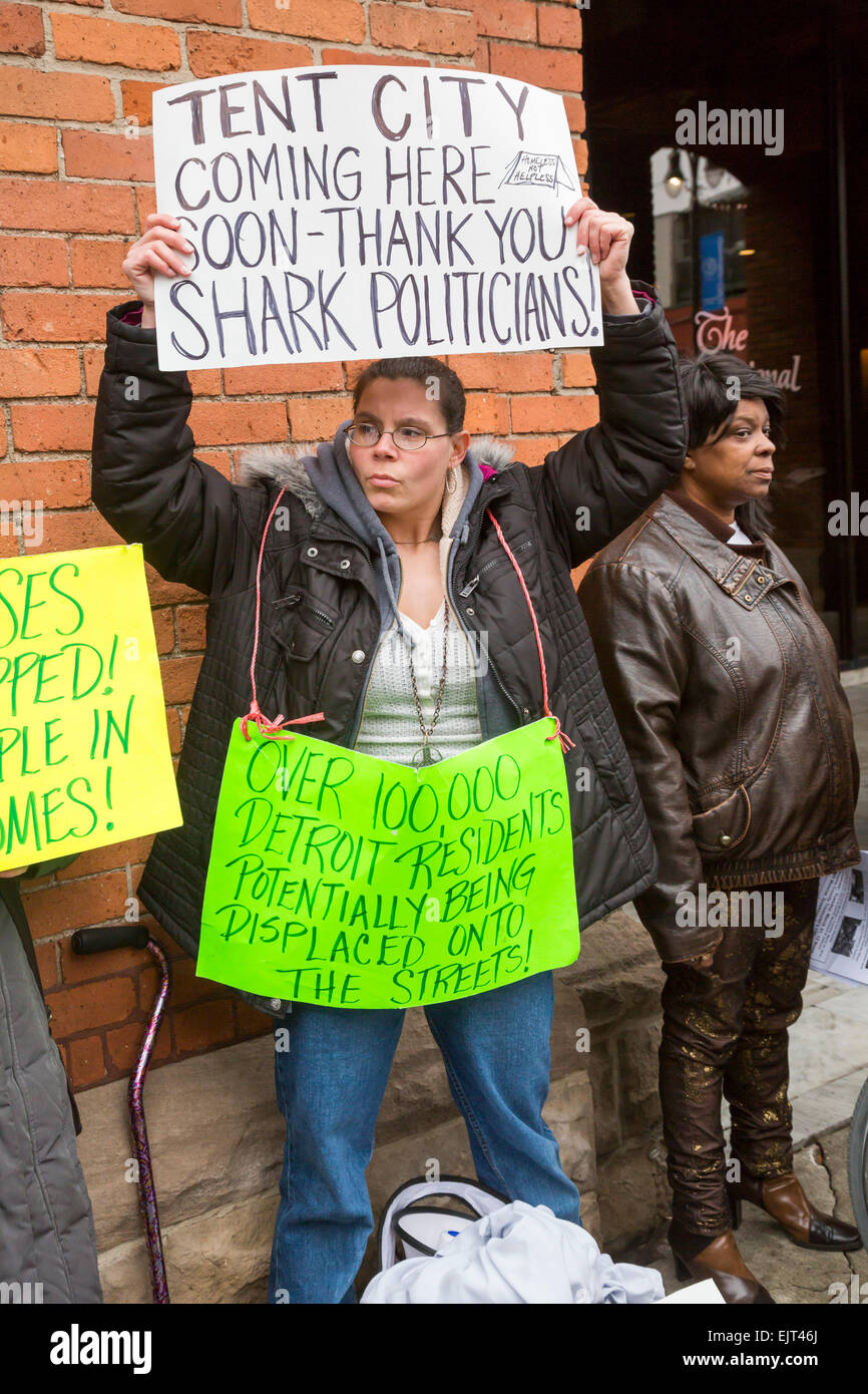 Homelessness detroit hi-res stock photography and images - Alamy