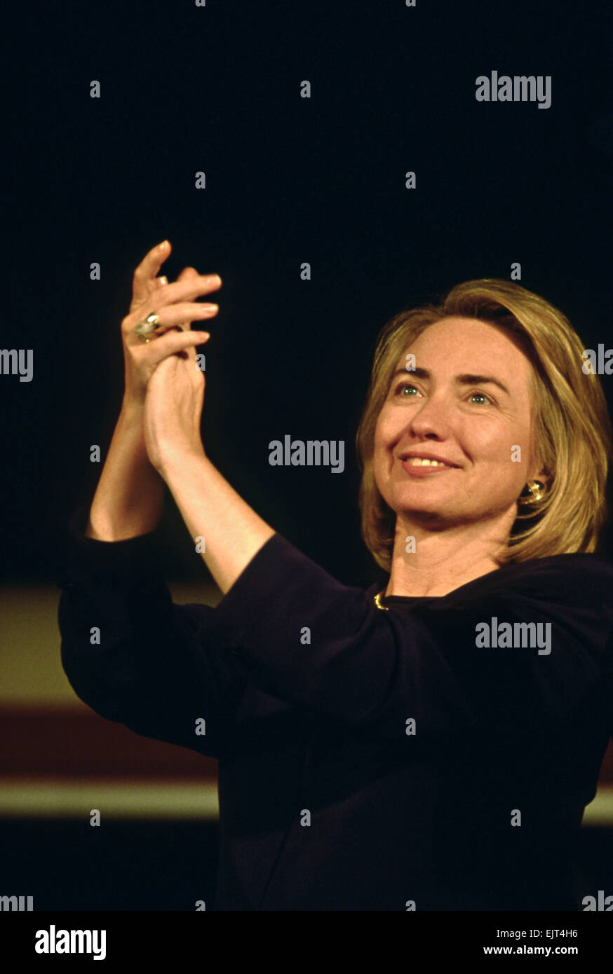 Hillary clinton 1996 hi-res stock photography and images - Alamy