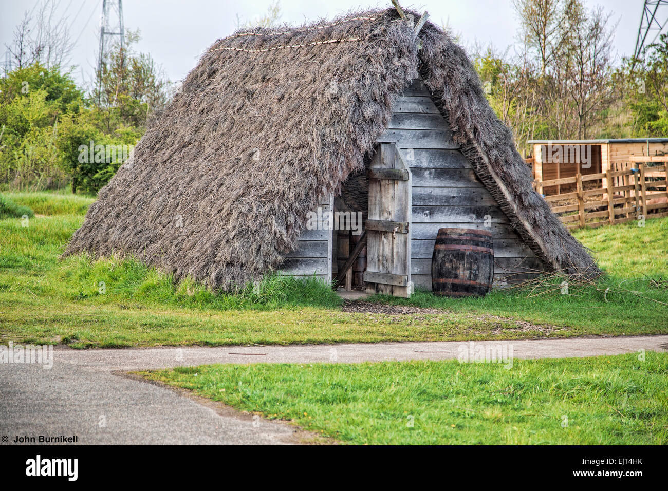 Primitive lean to hi-res stock photography and images - Alamy