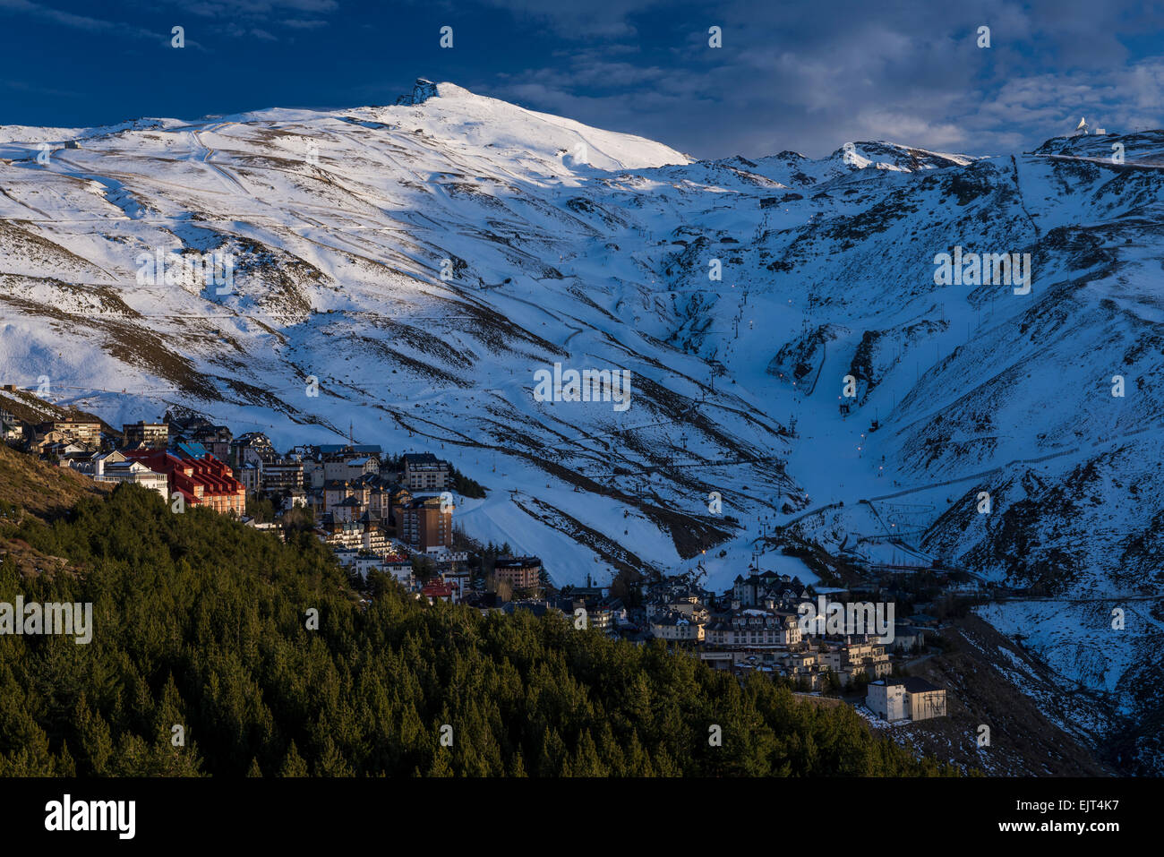 Pradollano area, Sierra Nevada National Park Stock Photo - Alamy
