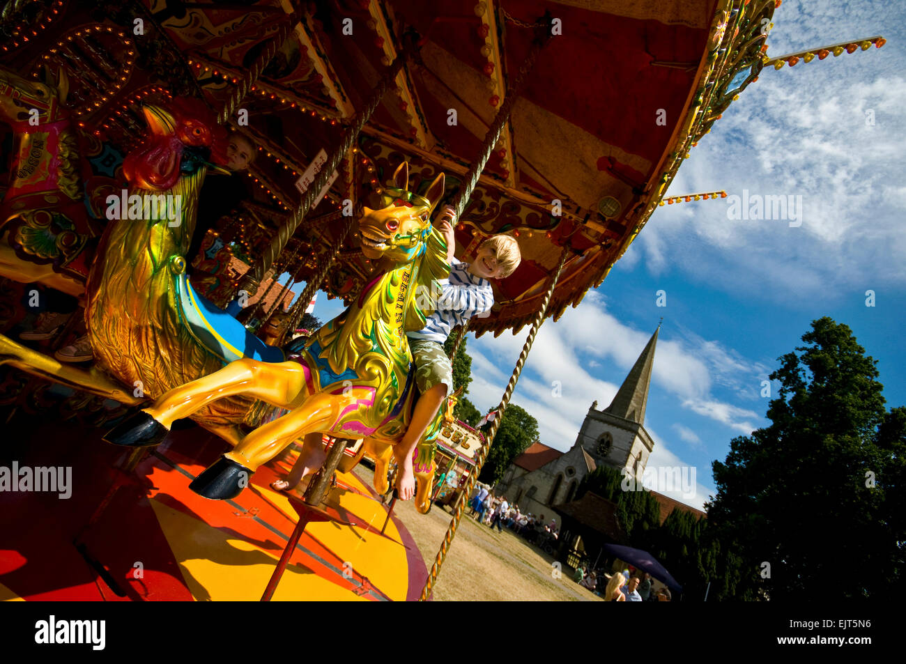 Funfair vintage hi-res stock photography and images - Alamy