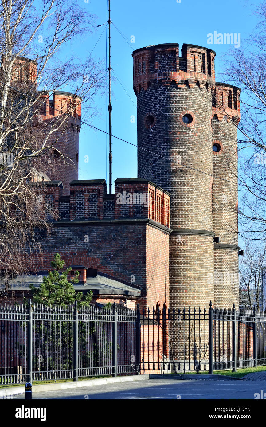 Friedrichsburg Gate - old German Fort in Koenigsberg. Kaliningrad ...