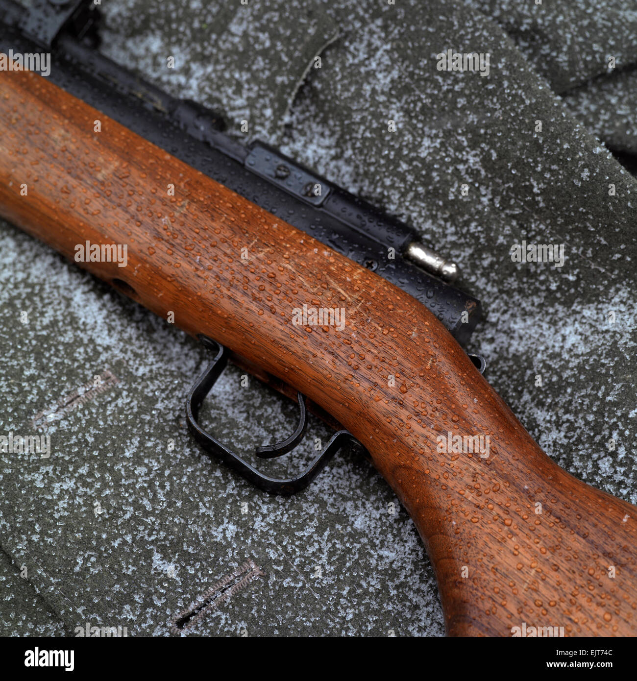 Rifle on the uniform Stock Photo - Alamy
