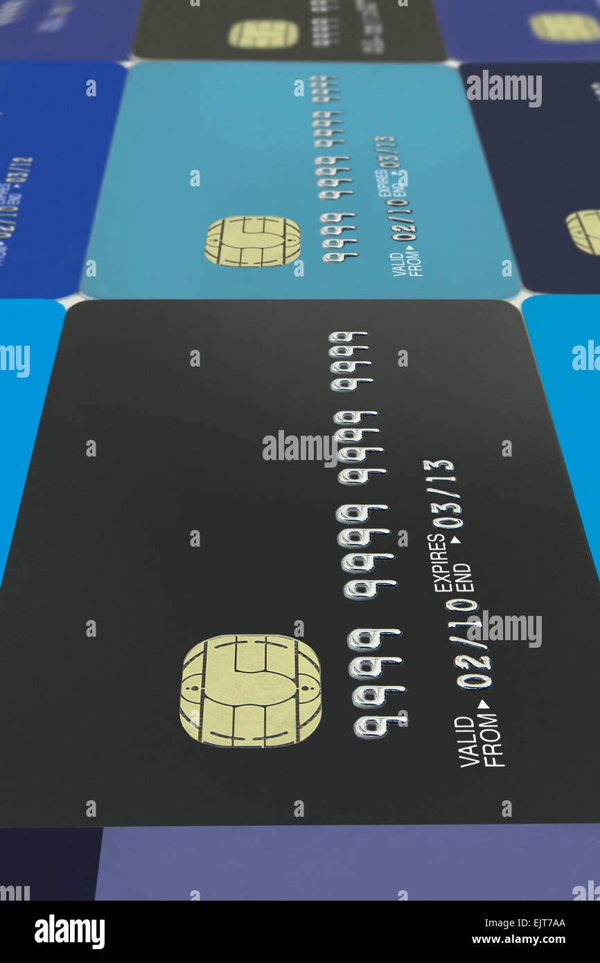 Credit and bank cards Stock Photo - Alamy