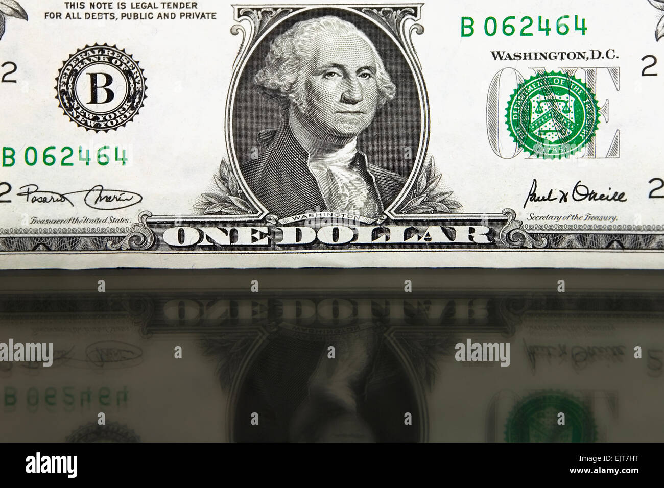 American One Dollar Bank notes Stock Photo - Alamy