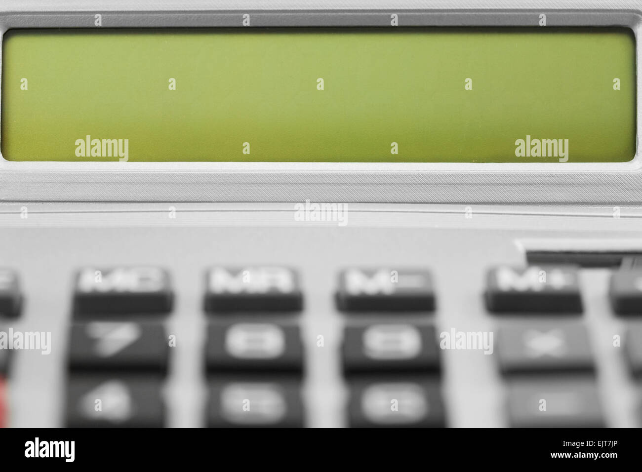 Desktop Calculator screen Stock Photo - Alamy