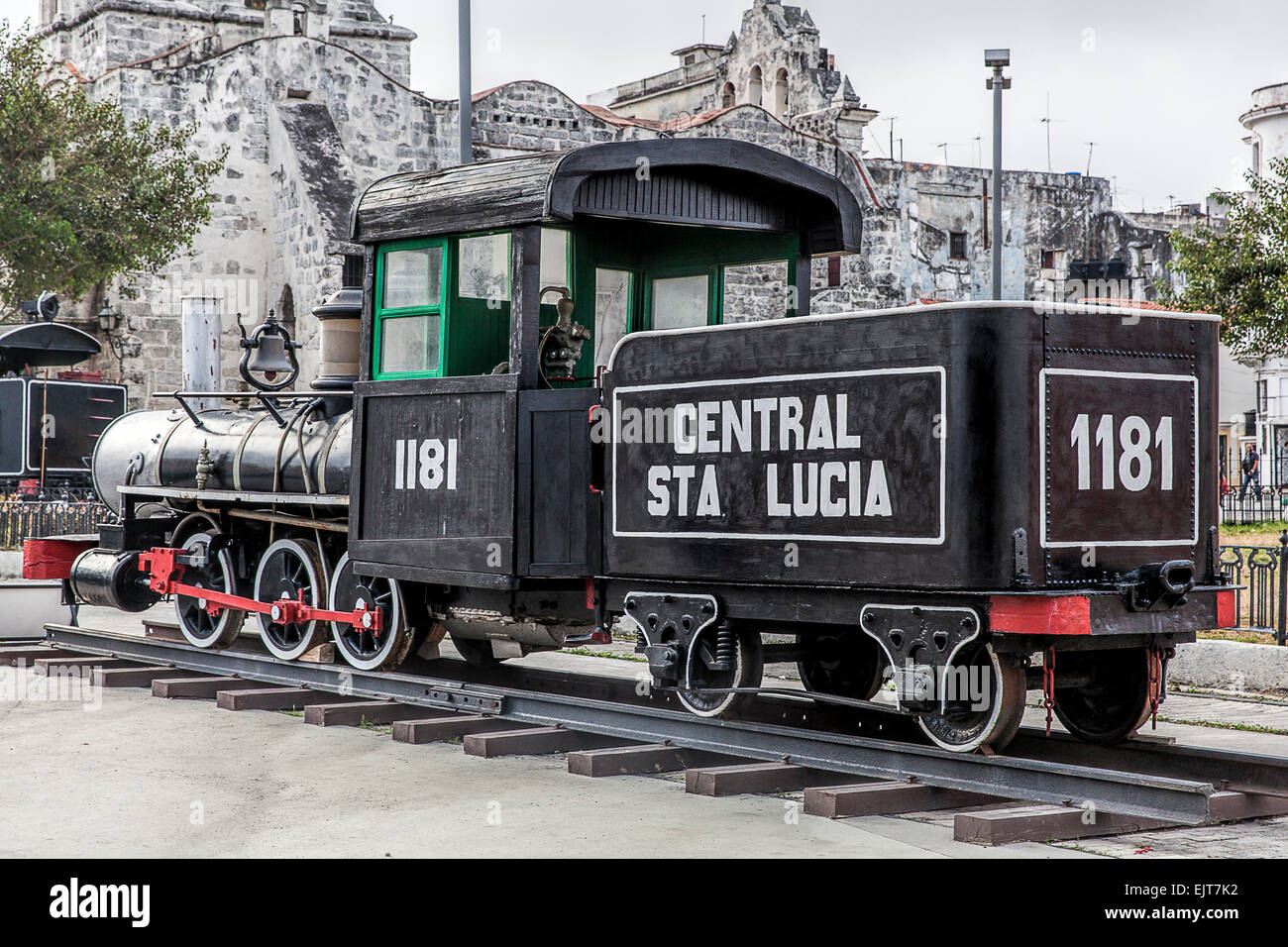 Old american steam locomotive hi-res stock photography and images - Alamy