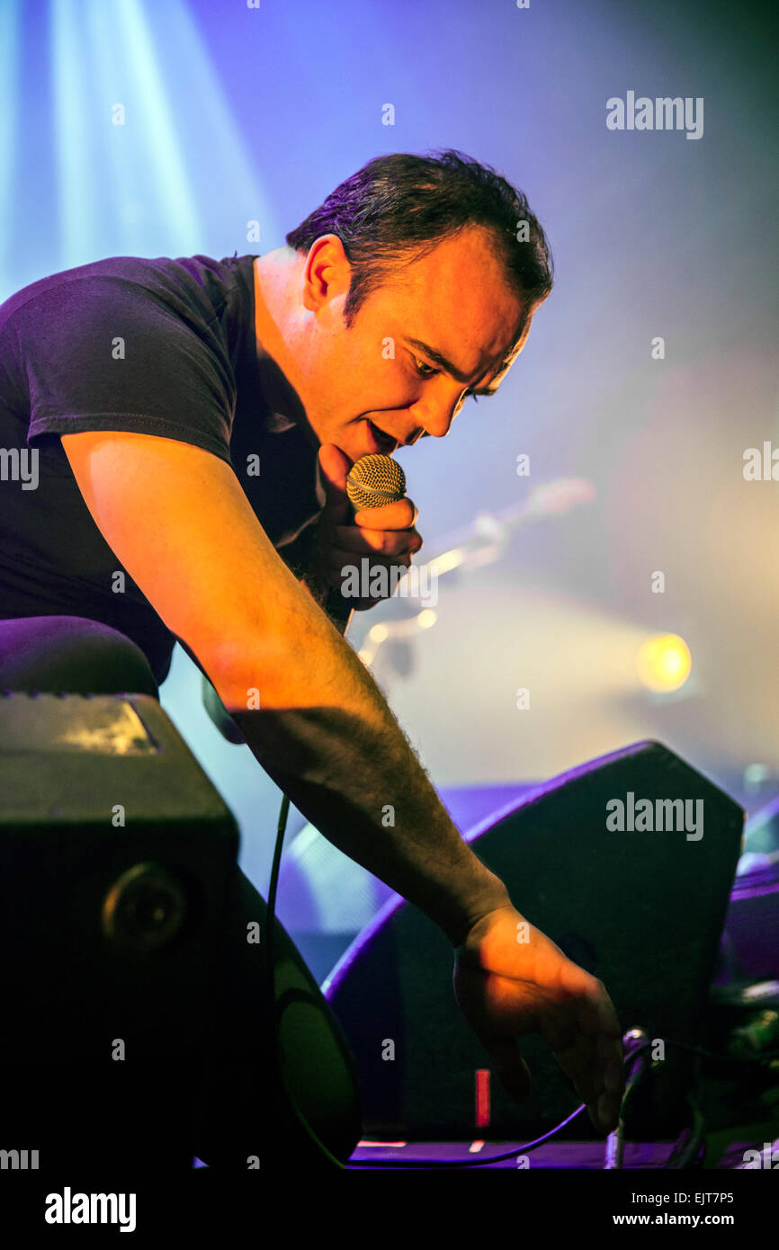 London, UK. 31st March, 2015. Gerrit Welmers lead singer of Future ...