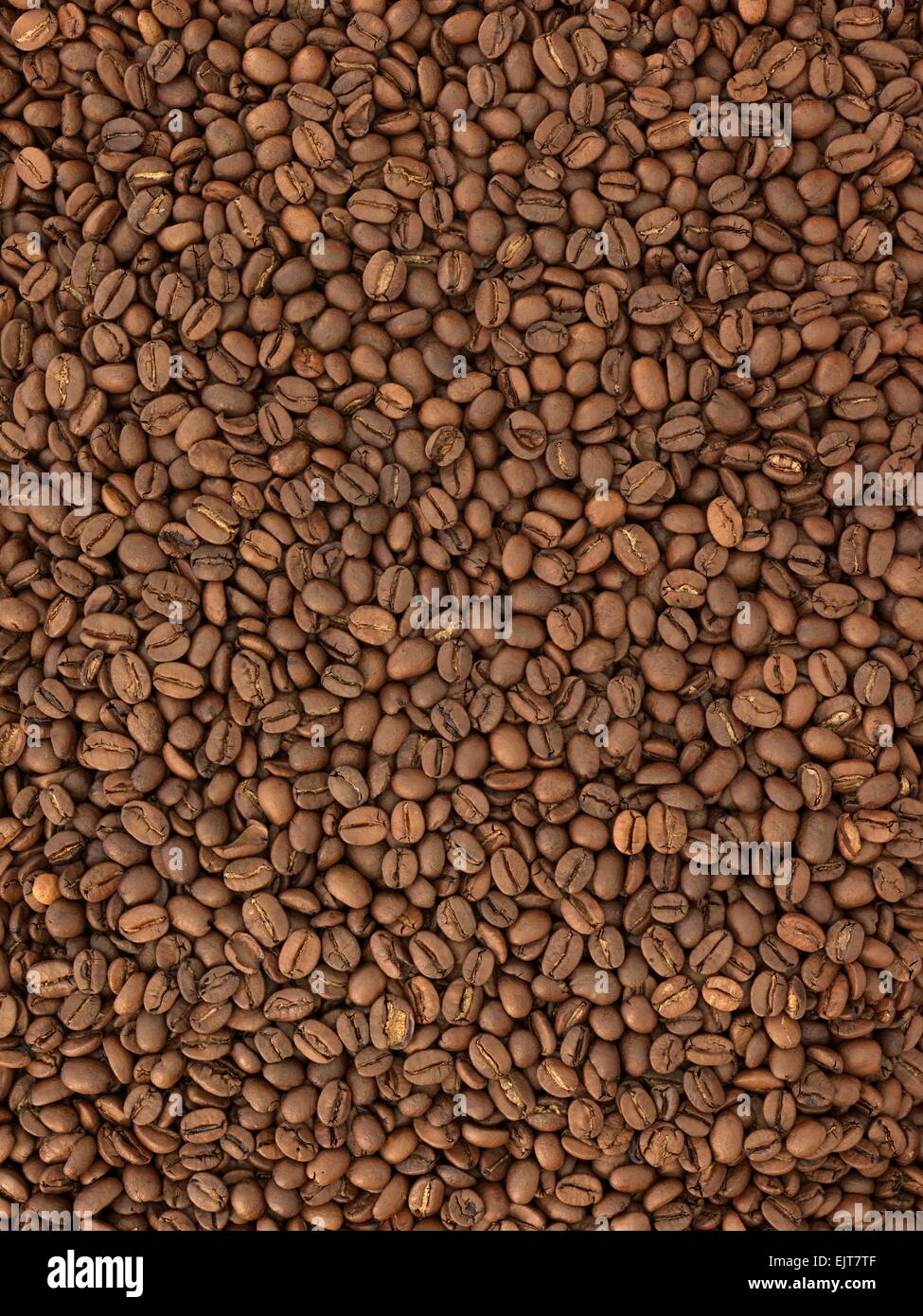 A close up shot of coffee beans Stock Photo - Alamy