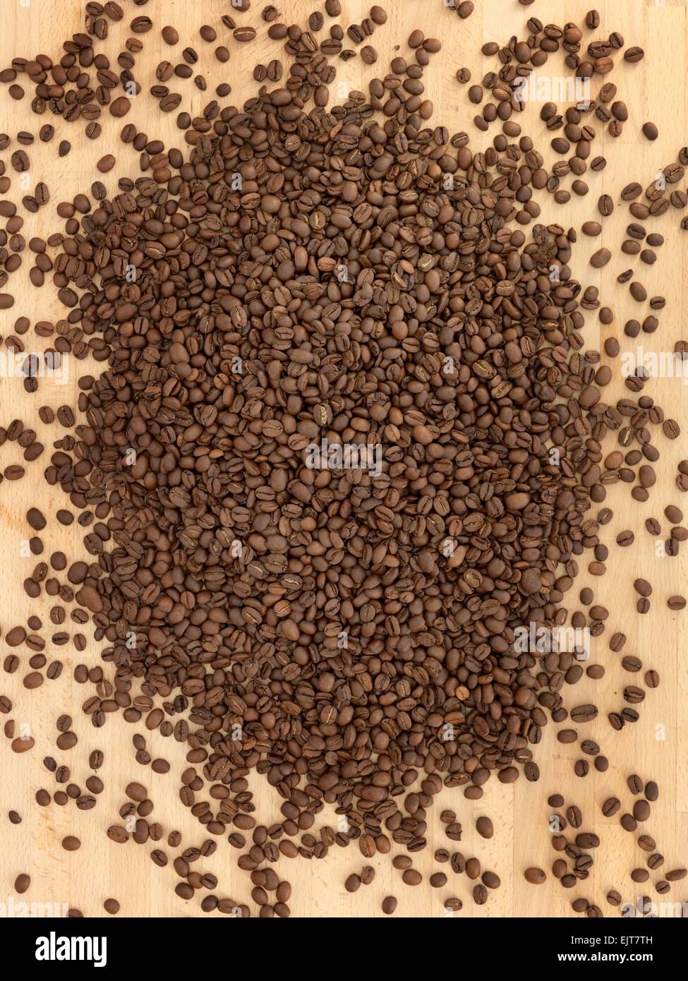 A close up shot of coffee beans Stock Photo - Alamy