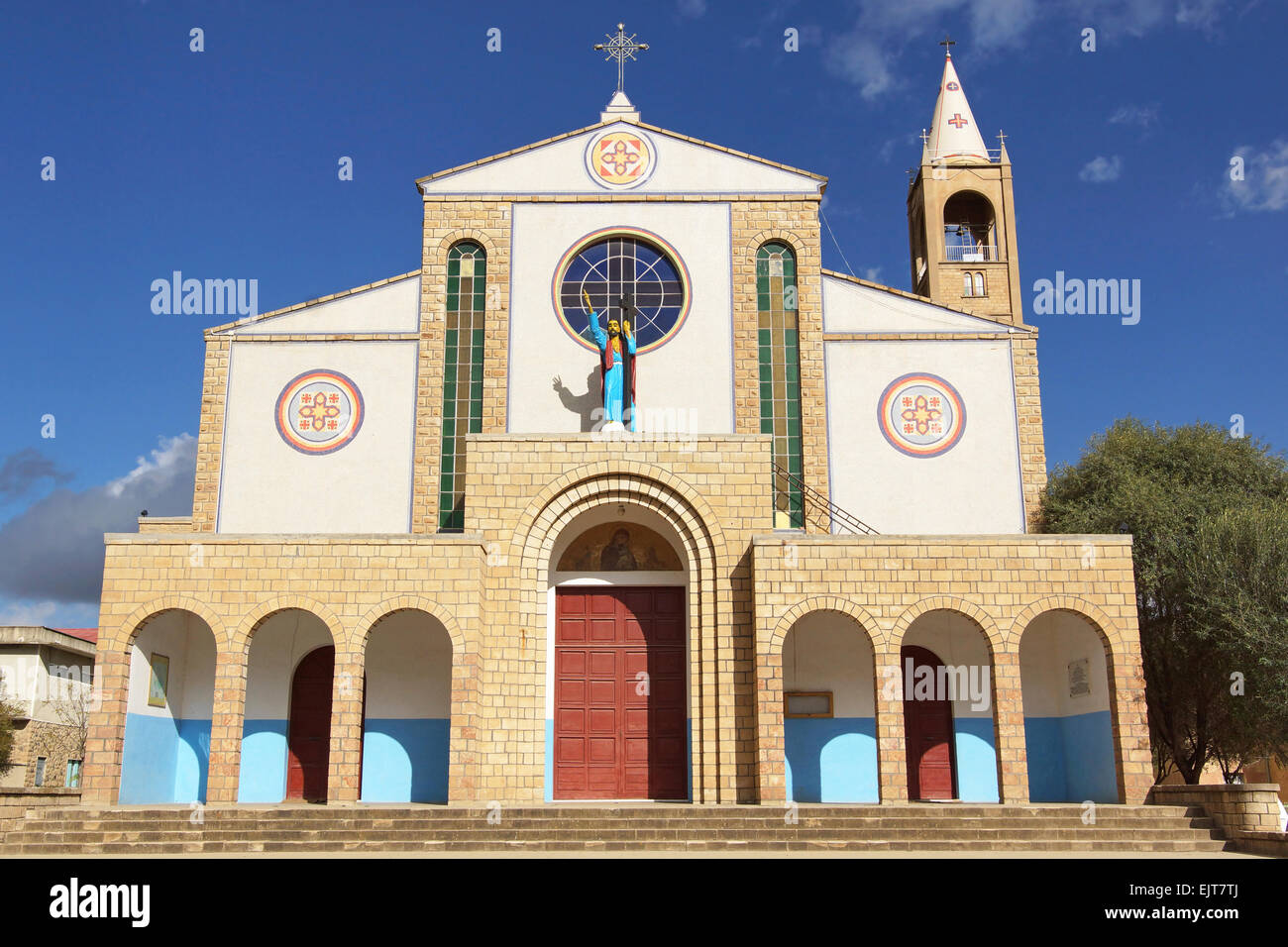 Ethiopia tigray adigrat catholic cathedral hi-res stock photography and ...