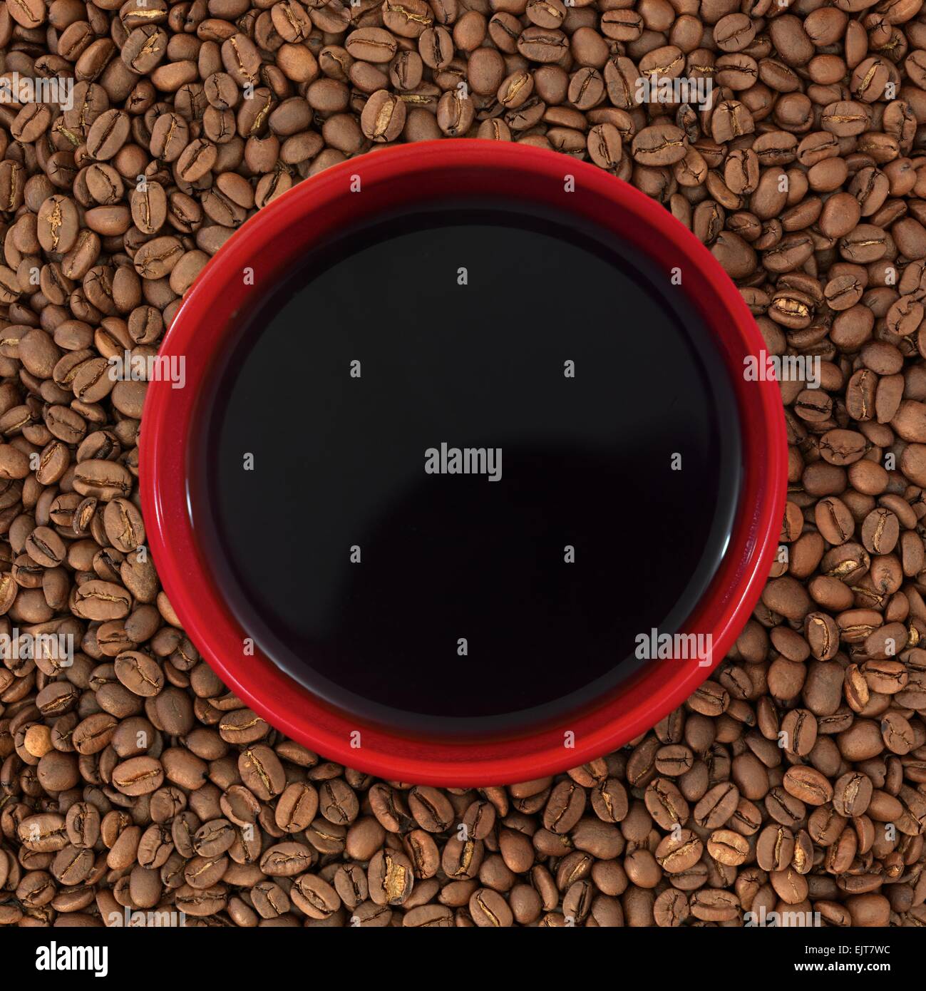 A close up shot of coffee beans Stock Photo - Alamy