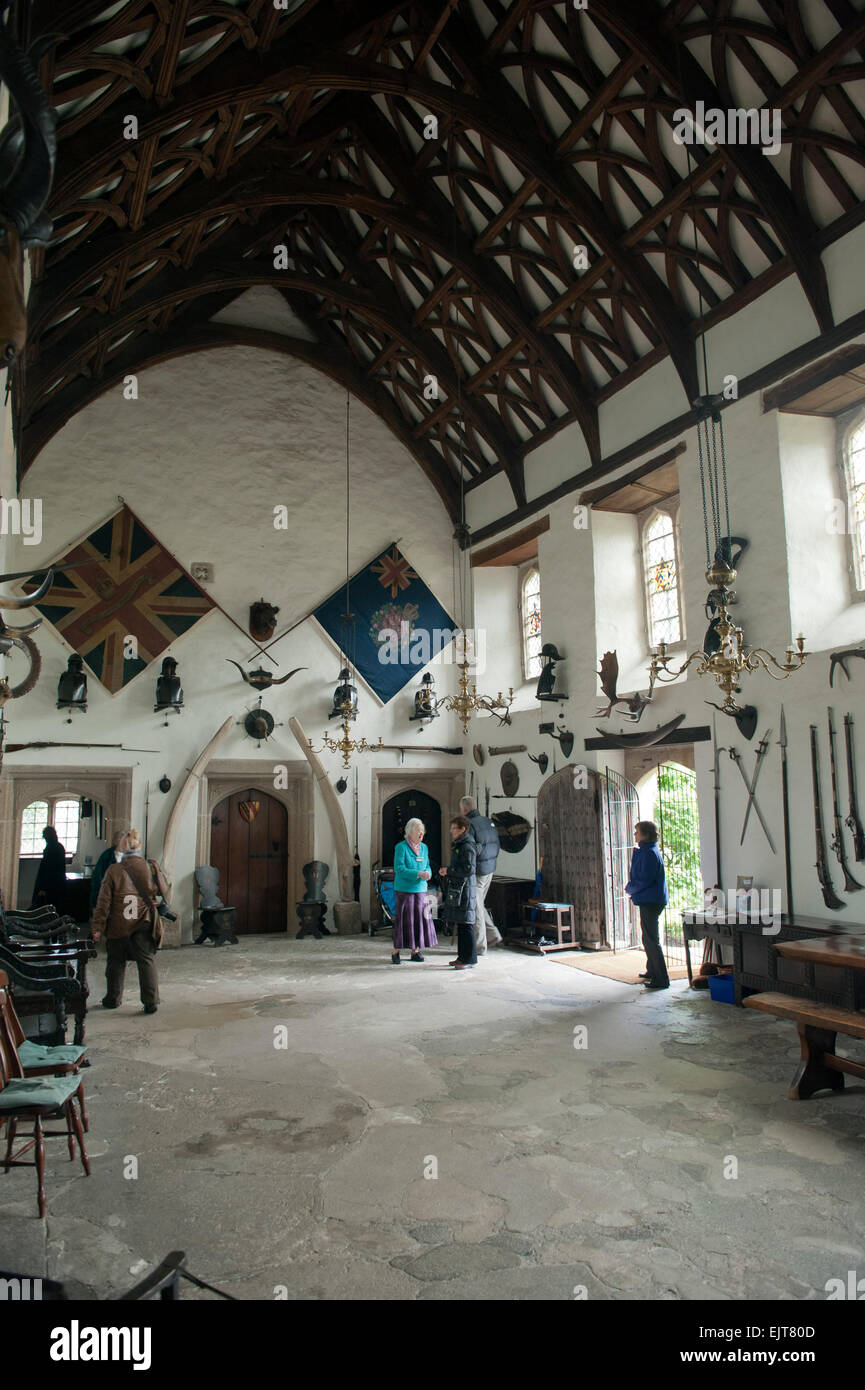 Cotehele House National Trust Cornwall England UK Europe Stock Photo ...