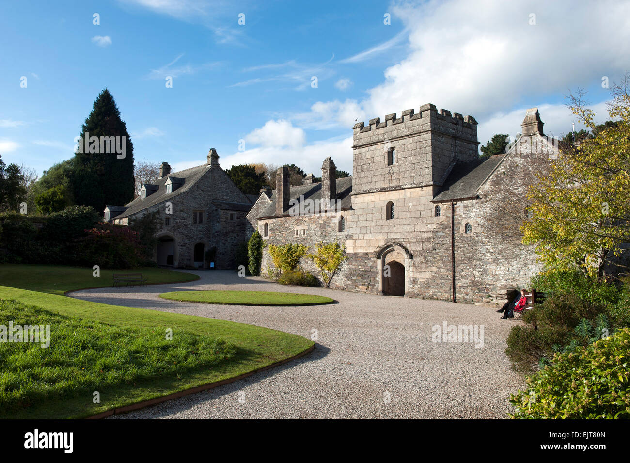 Cotehele House National Trust Cornwall England UK Europe Stock Photo ...