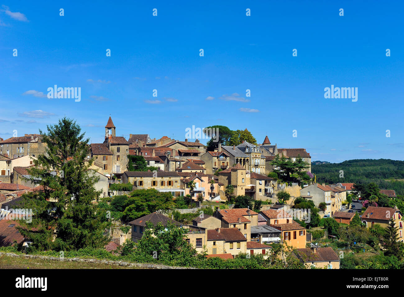 Belves Aquitaine Dordogne France Europe Stock Photo - Alamy