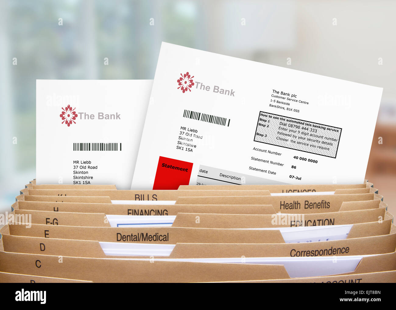 File dividers hi-res stock photography and images - Alamy