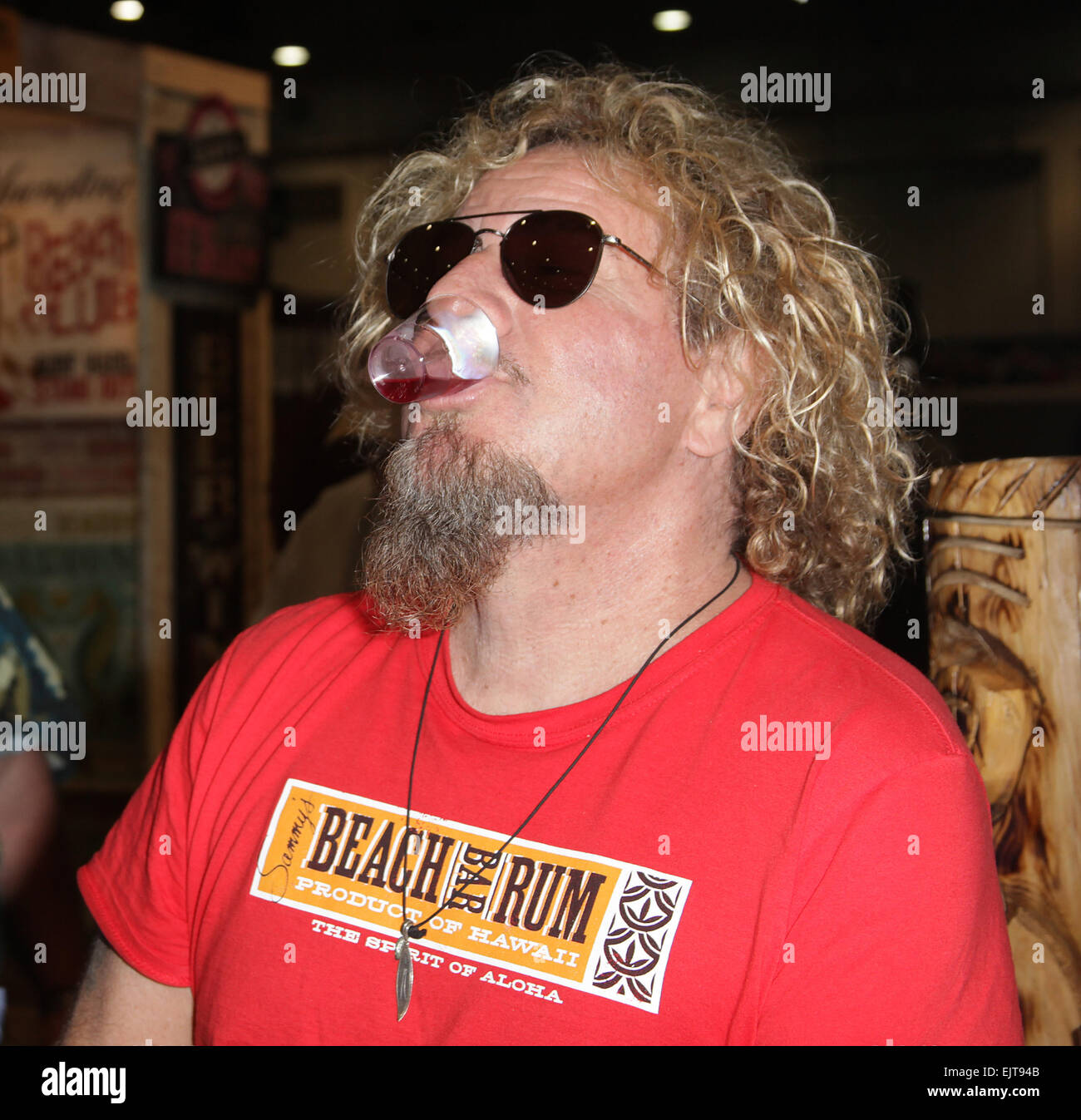 Las Vegas, Nevada, USA. 31st Mar, 2015. Rocker Sammy Hagar attends the ...