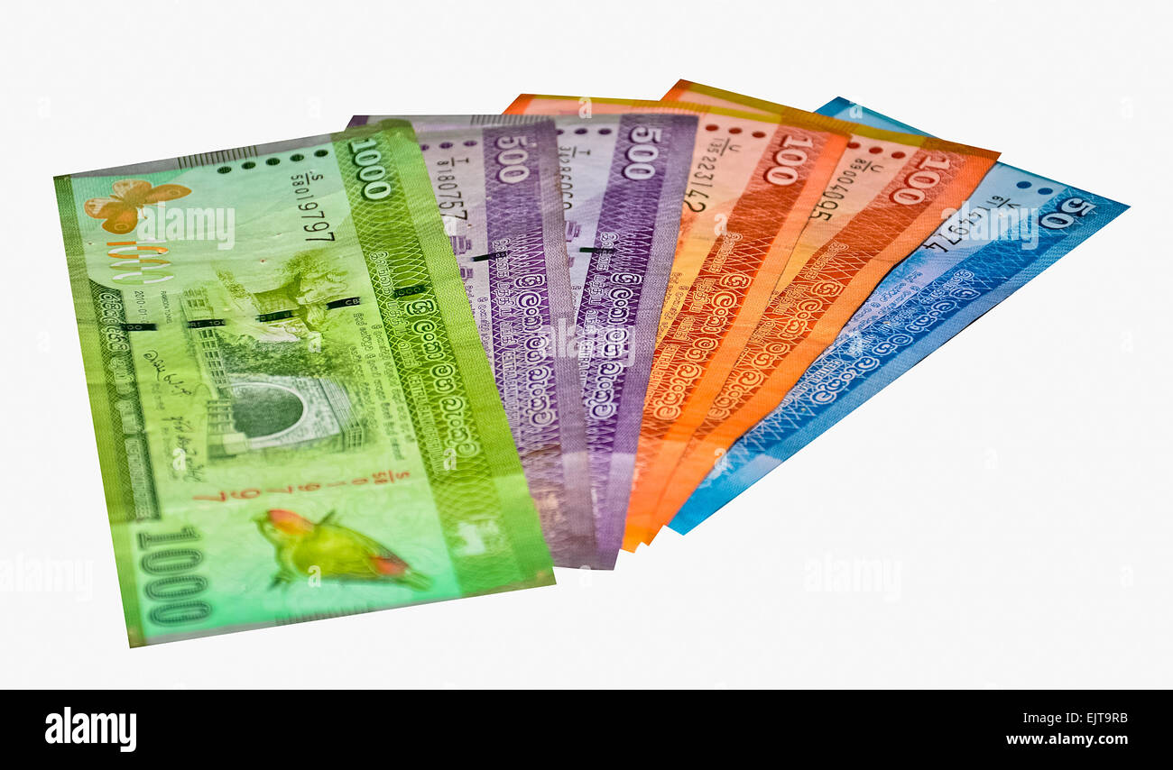 Sri lankan rupee hi-res stock photography and images - Alamy