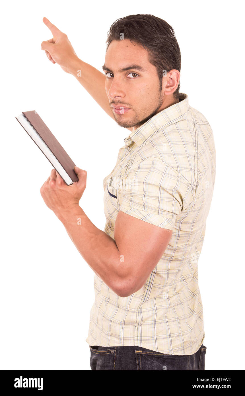 young handsome male teacher holding notebook Stock Photo - Alamy young handsome male teacher holding notebook Stock Photo - Alamy
