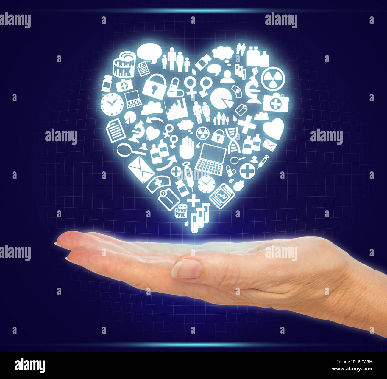 Heart health symbol hi-res stock photography and images - Alamy