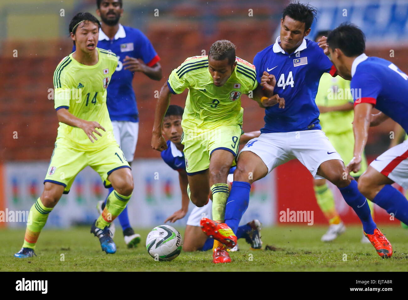 Shah Alam, Malaysia. 31st Mar, 2015. Musashi Suzuki (JPN) Football ...