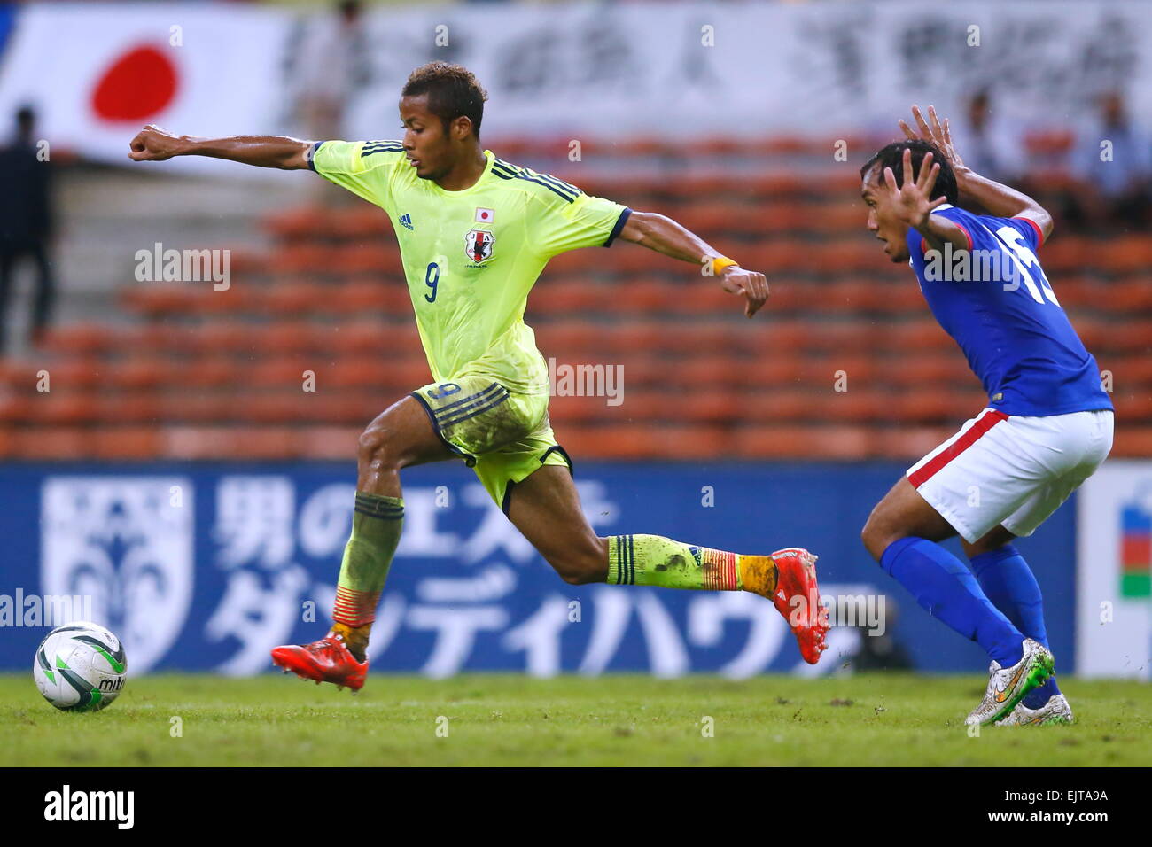 Shah Alam, Malaysia. 31st Mar, 2015. Musashi Suzuki (JPN) Football ...