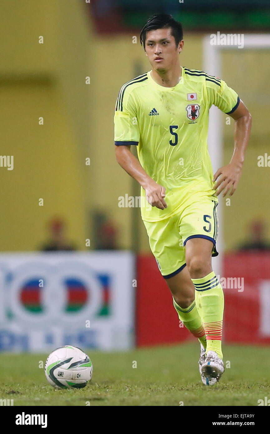 Shah Alam, Malaysia. 31st Mar, 2015. Naomichi Ueda (JPN) Football/Soccer : AFC U-23 Championship ...
