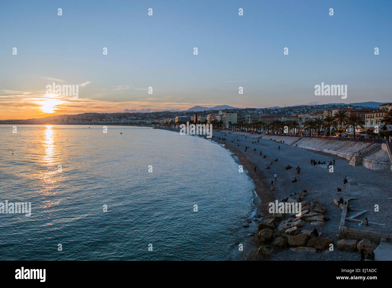 Riviera beach nice hi-res stock photography and images - Alamy