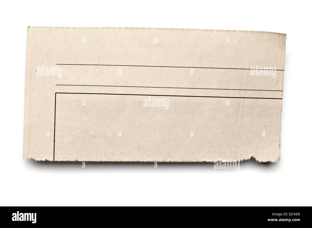 Newspaper clipping hi-res stock photography and images - Alamy