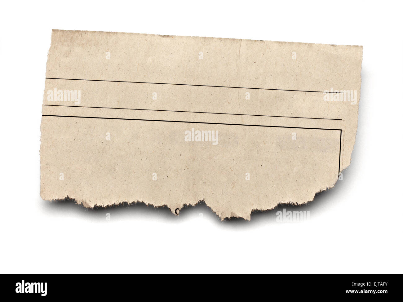 Old cracked newspaper hi-res stock photography and images - Alamy