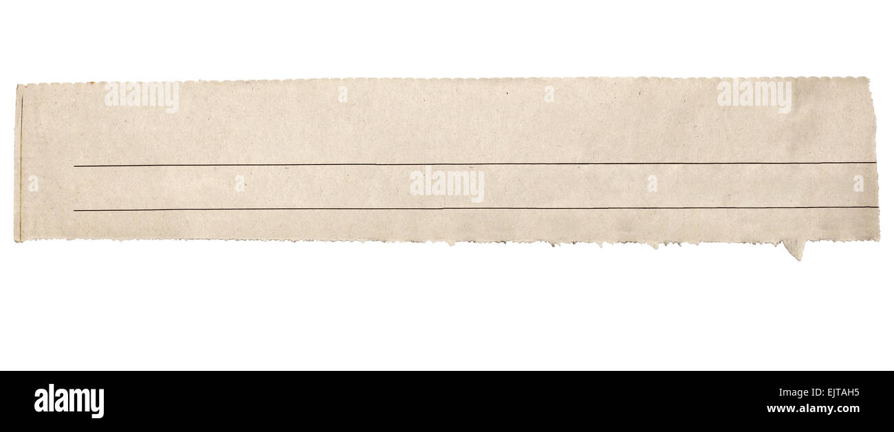 Newspaper clipping hi-res stock photography and images - Alamy