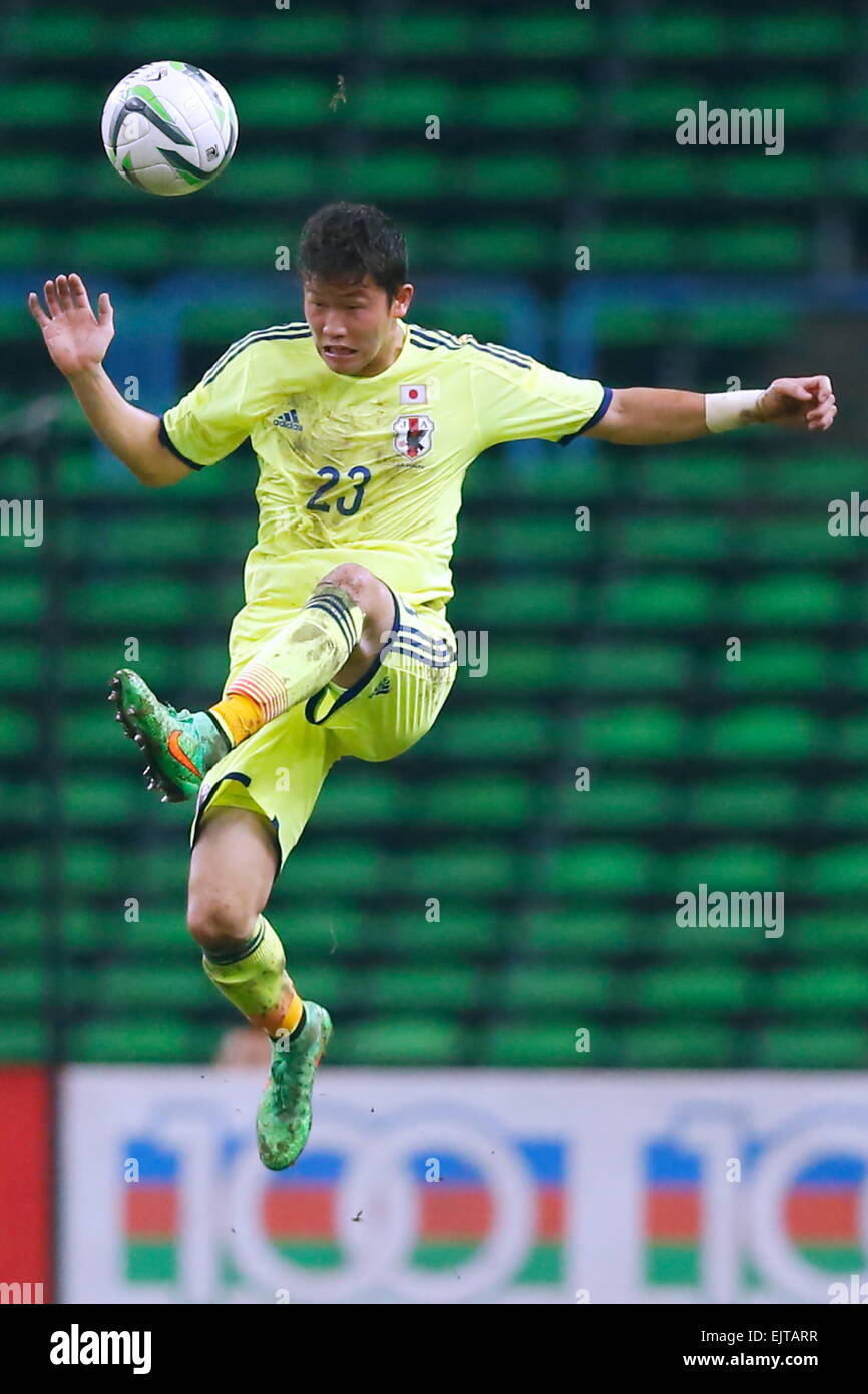 Shah Alam, Malaysia. 31st Mar, 2015. Tatsuki Nara (JPN) Football/Soccer ...