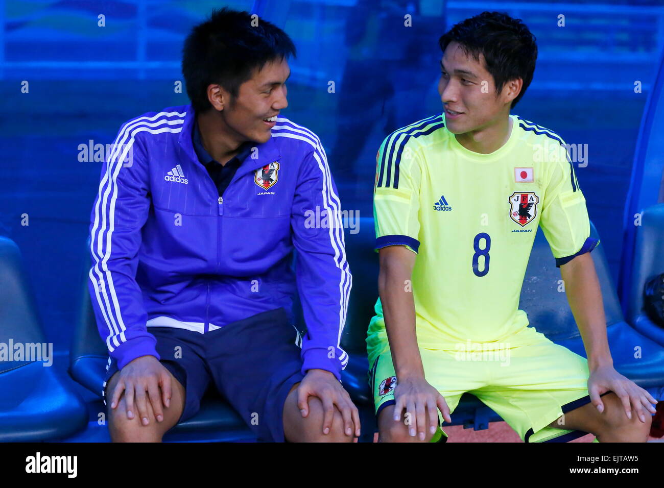 Shah Alam, Malaysia. 31st Mar, 2015. (L-R) Yuya Kubo, Riki Harakawa ...