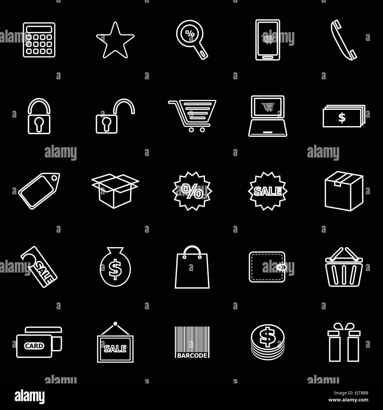 On line shopping Black and White Stock Photos & Images - Alamy