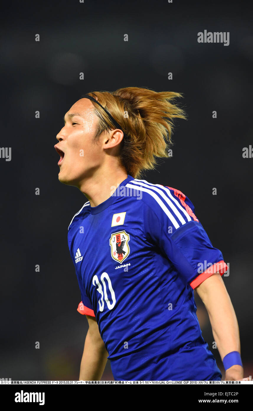 Tokyo, Japan. 31st Mar, 2015. Takashi Usami (JPN) Football/Soccer ...
