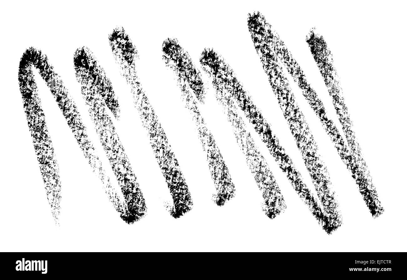 close up of a pencil stroke on white background Stock Photo - Alamy