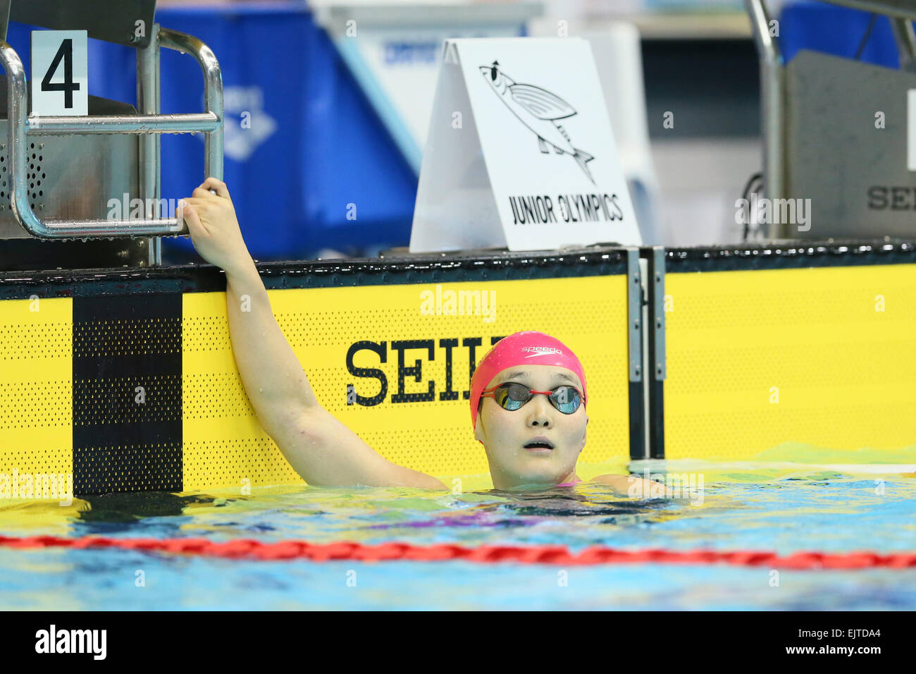 Tatsumi International Swimming Pool, Tokyo, Japan. 29th Mar, 2015 ...
