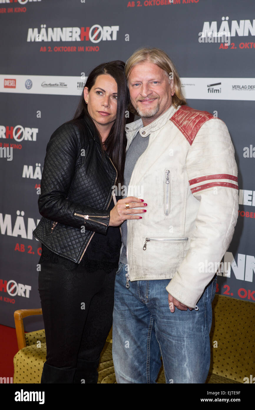 Premiere of Maennerhort at Cubix movie theatre Featuring: Frank Keller ...