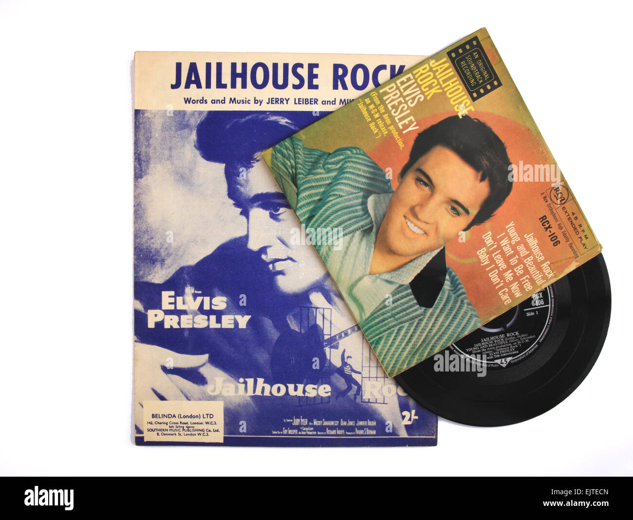Elvis presley portrait 1950s hi-res stock photography and images - Alamy