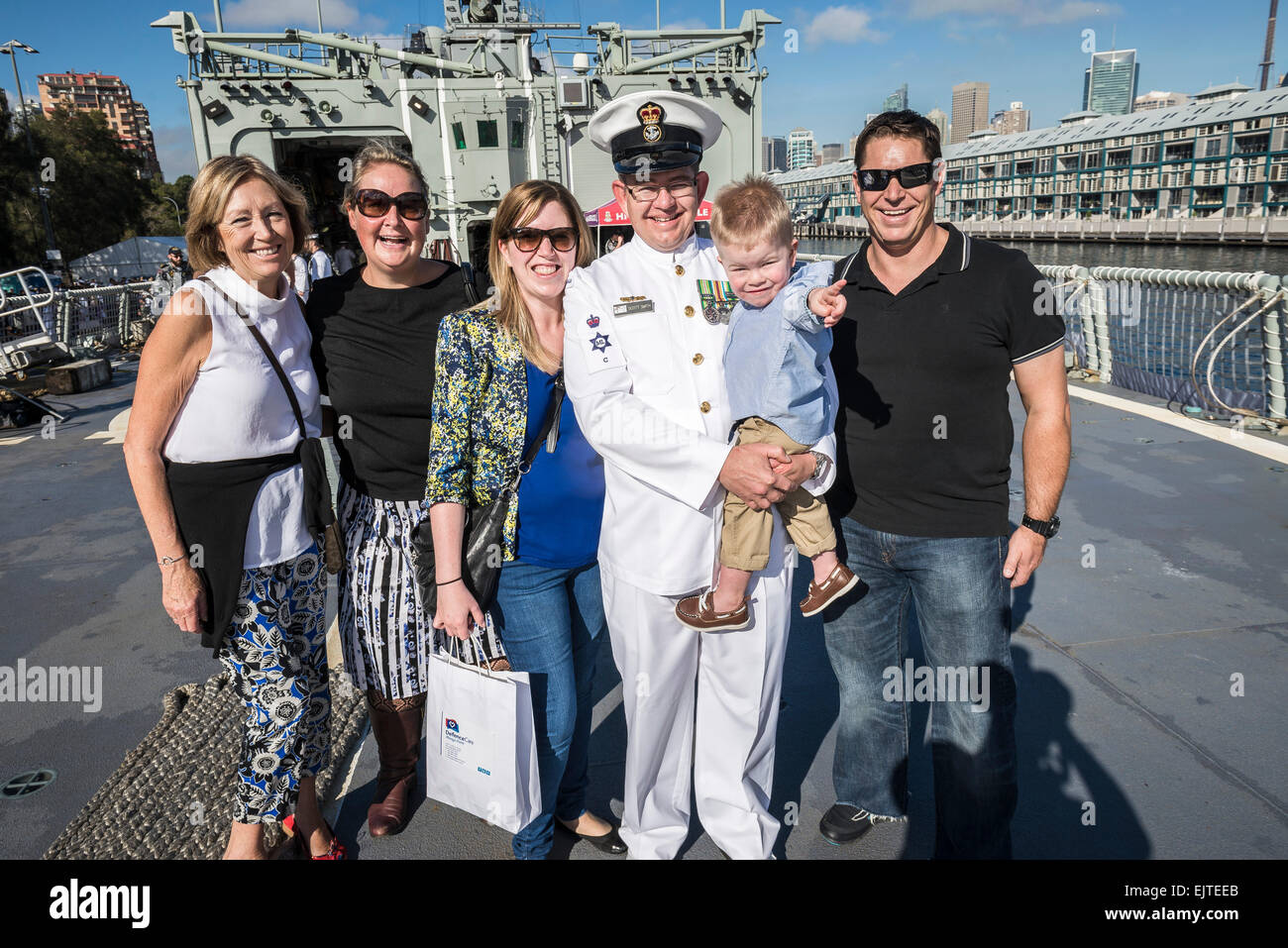 Sydney, AUSTRALIA - April 01, 2015: Scott Smith (Uniform) farewelled ...