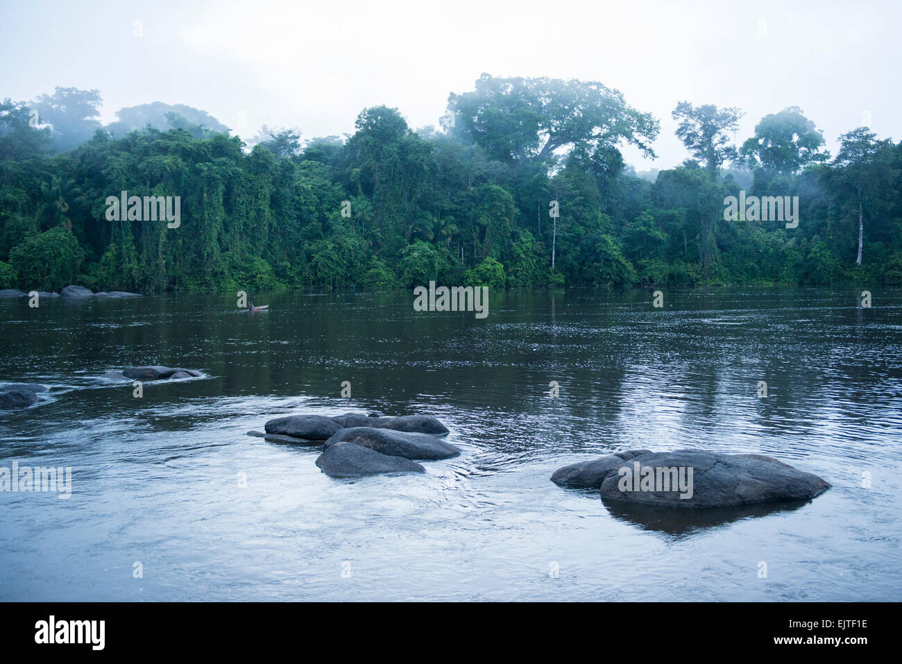 Mist rising over river hi-res stock photography and images - Alamy