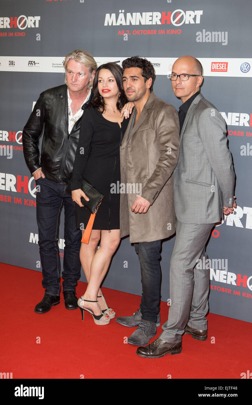 Premiere of Maennerhort at Cubix movie theatre Featuring: Elyas M Barek ...