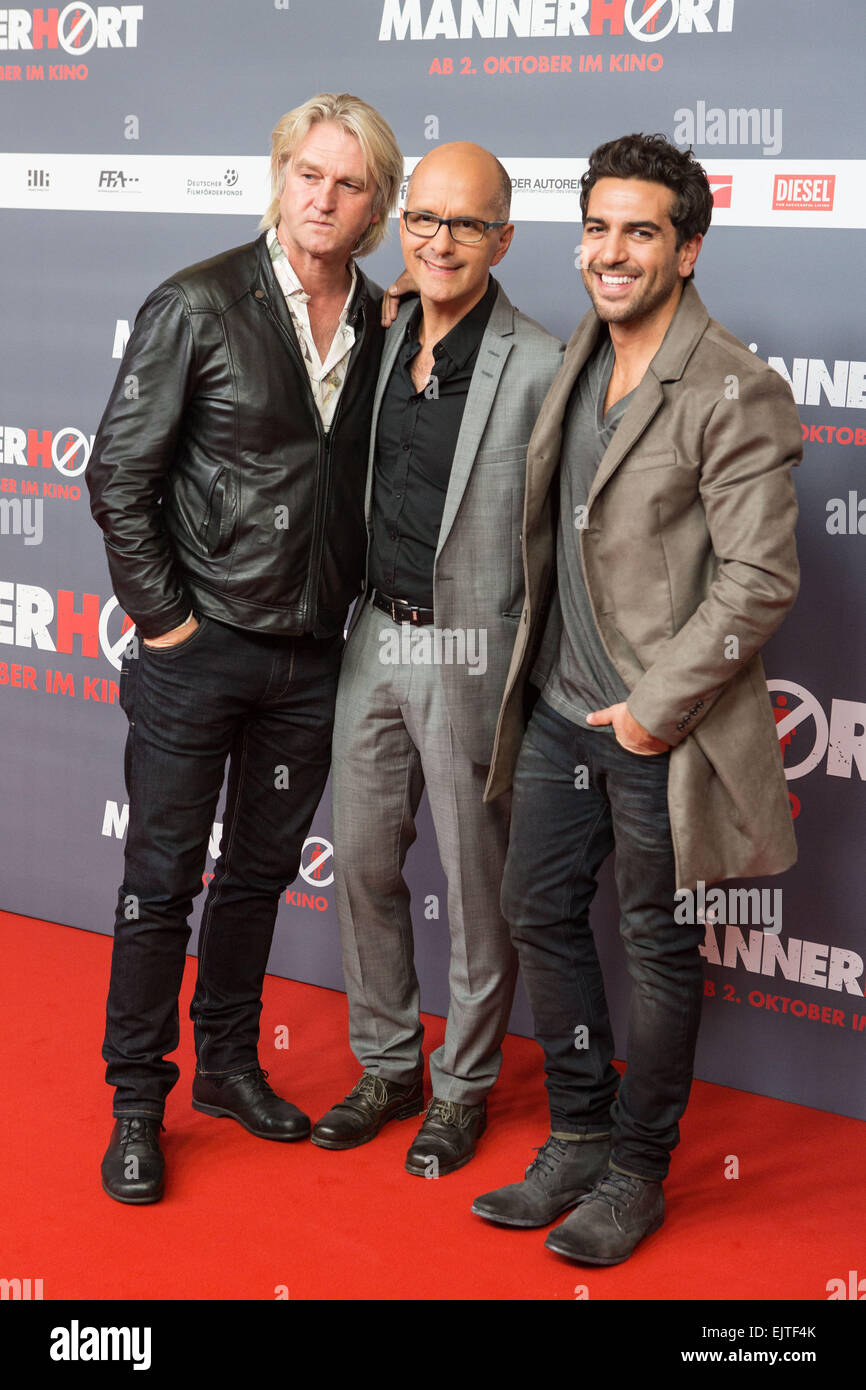 Premiere of Maennerhort at Cubix movie theatre Featuring: Elyas M Barek ...